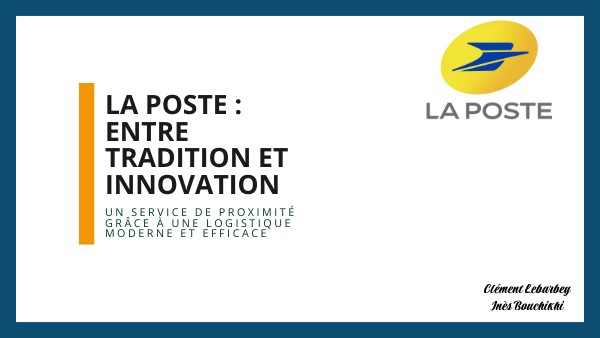 La poste clement et ines | Genially