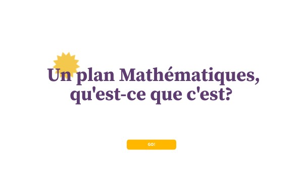 Recueil conception Plan Maths