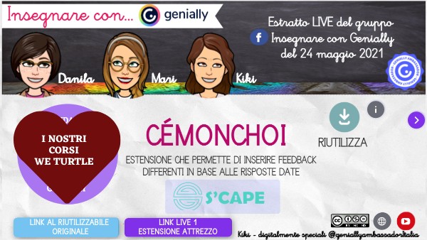 live 2 insegnare con Genially | Genially