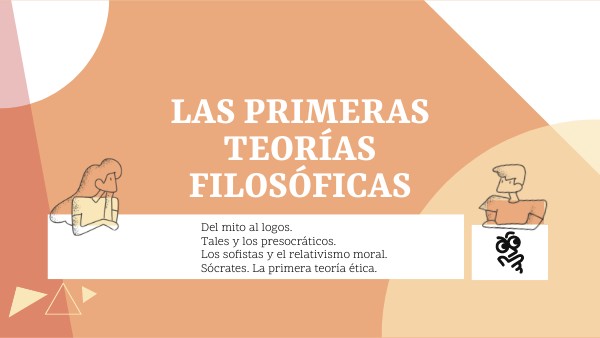 Las primeras teorías filosóficas