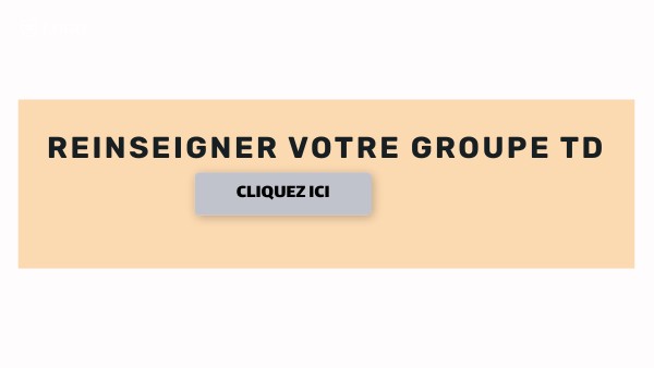 Groupe TD L2 Macro