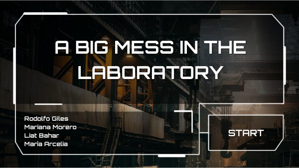 A big mess in the laboratory