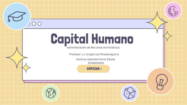 Capital Humano | Genially