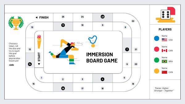 Immersion Board Game | Genially