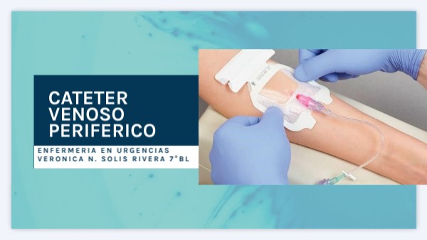 CATETER VENOSO PERIFERICO