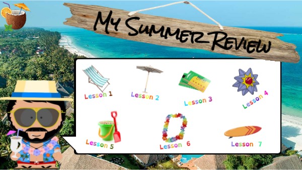 My Summer Review | Genially