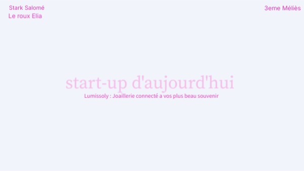 Rapport essentiel | Genially