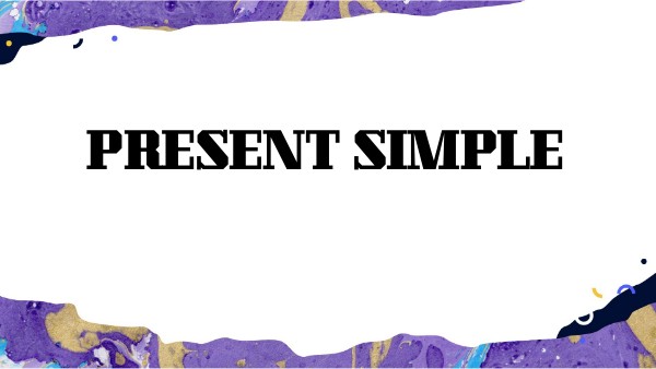 Present Simple | Genially