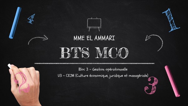 PRÉSENTATION BTS MCO gestion karima