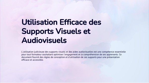 conseils supports visuels.pdf | Genially