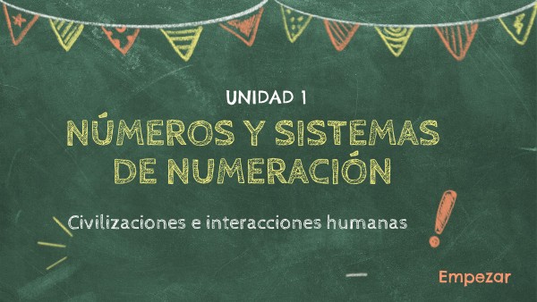 Números y Sistemas de Numeración. Civilizaciones. | Genially
