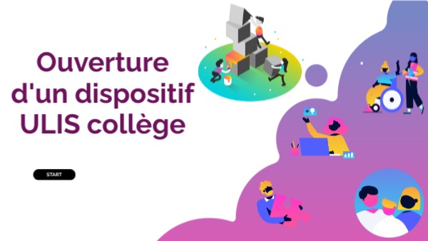 ouverture dispostif ULIS collège | Genially