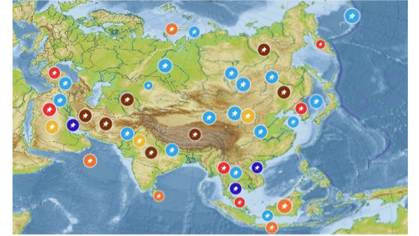 mapa asia | Genially