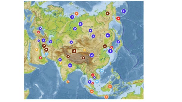 Mapa asia | Genially