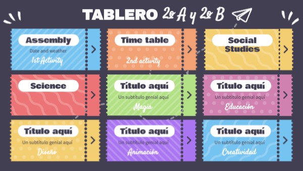 Tablero segundo | Genially