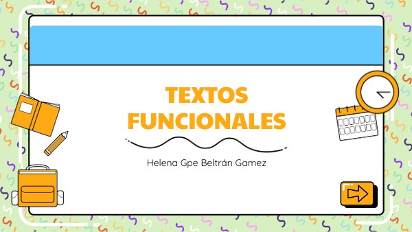 Textos funcionales | Genially