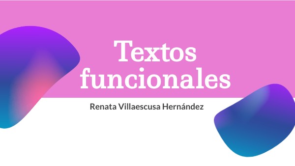 textos funcionales renata