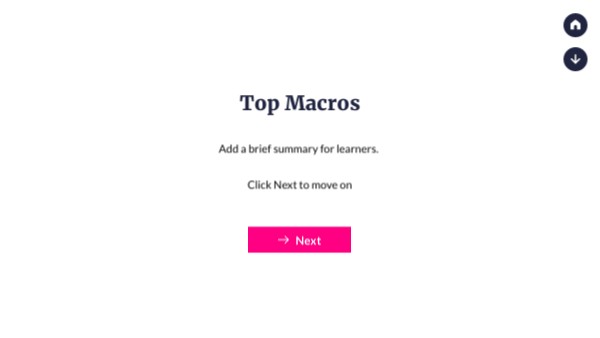 Top Macros | Genially