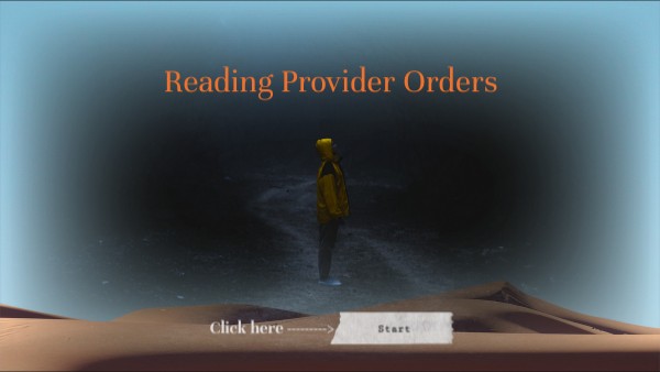 Review of an Physician Order