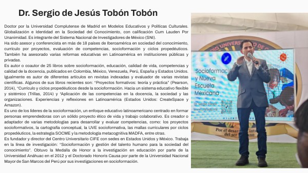 Sergio Tobón | Genially