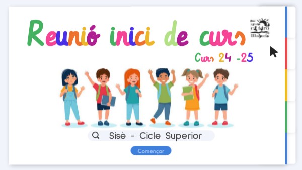 24/25 Sisè REUNIONS INICI DE CURS