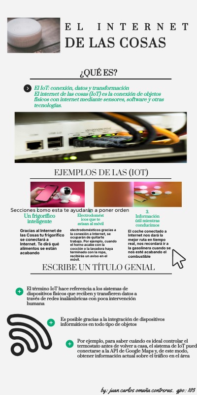 Infografía IoT | Genially