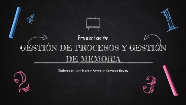 Gestión de procesos y de memoria | Genially