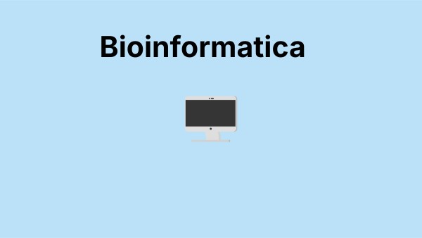 Bioinformatica