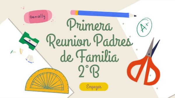 Primera Reunión de padres de familia