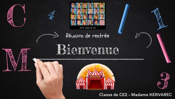 Réunion rentrée CE2 Klassly | Genially