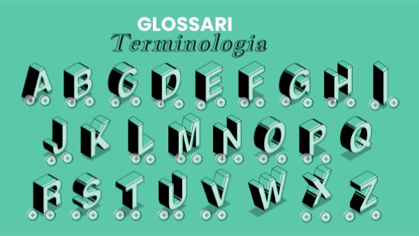 Glossari de terminologia