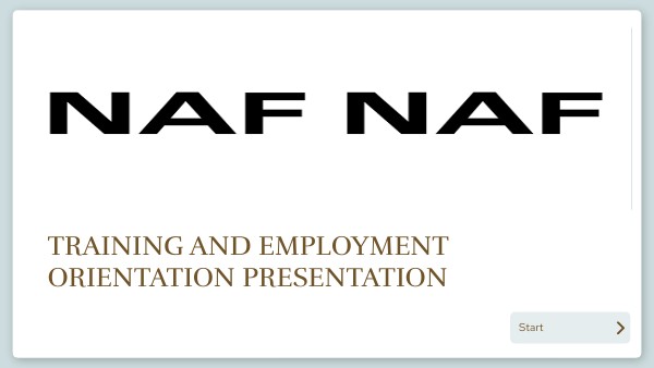 Présentation de Formation et Orientation Professionnelle