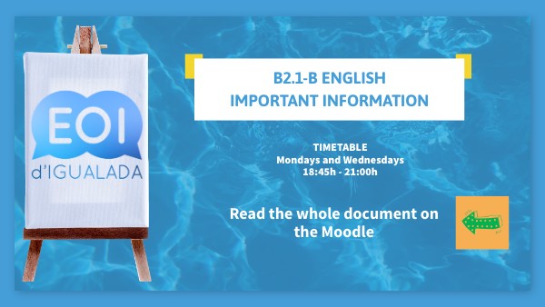 B2.1 B-Informació inici de curs | Genially