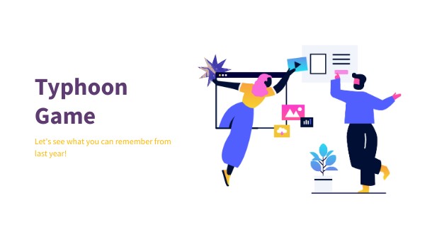 TYPHOON GAME - B1 REVIEW | Genially