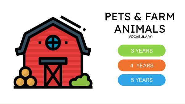 Farm and pets Vocabulary