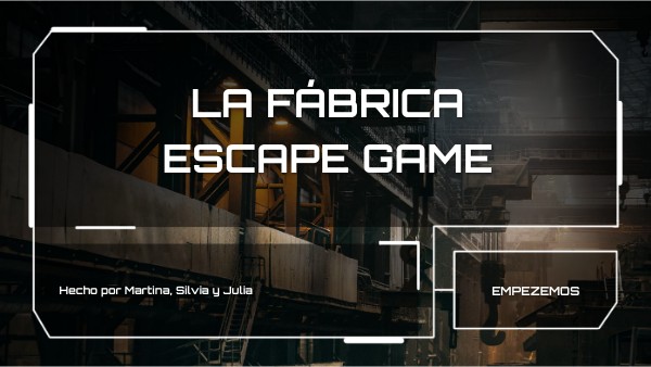 FACTORY ESCAPE GAME