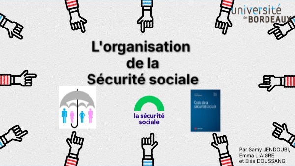 L'organisation de la Sécurité sociale