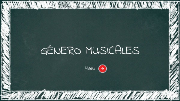 Géneros musicales DBH3