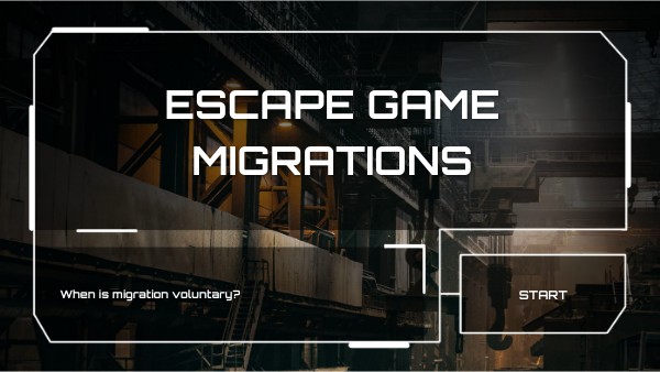 ESCAPE GAME migrations