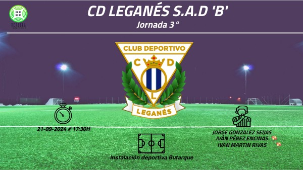 Informe CD Leganés 'B' | Genially