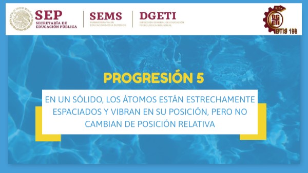 P5. La materia y sus interacciones | Genially