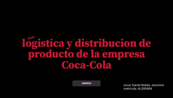 proyecto modular de distribucion de coca-cola