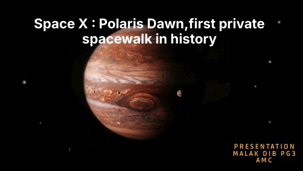 Présentation SPACEX