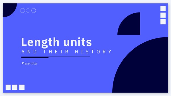 Length units