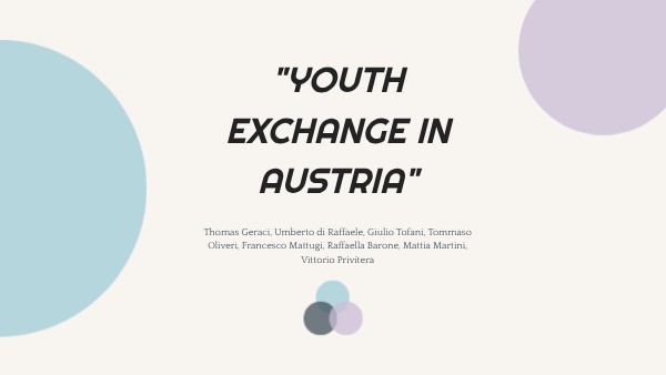 Youth Exchange