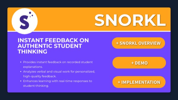 TG SNORKL: Student Feedback