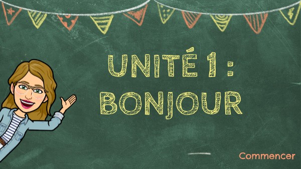 5º UNITÉ 1: BONJOUR! - 1 (24-25)