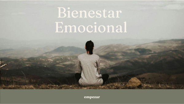 Bienestar Emocional | Genially