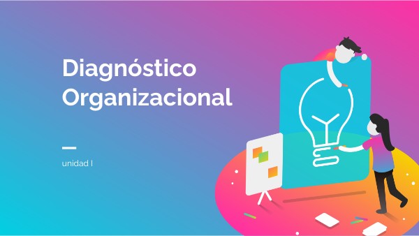 DIAGNOSTICO ORGANIZACIONAL UNIDAD I | Genially