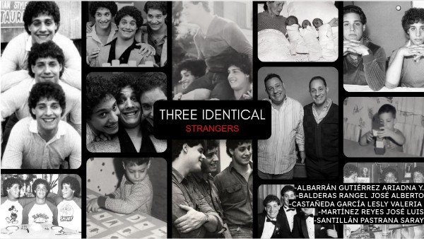 Presentación Three identical Strangers
